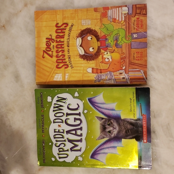 Scholastic | Other | 2 Amazing Magical Book Upside Down Magic Zoey And ...